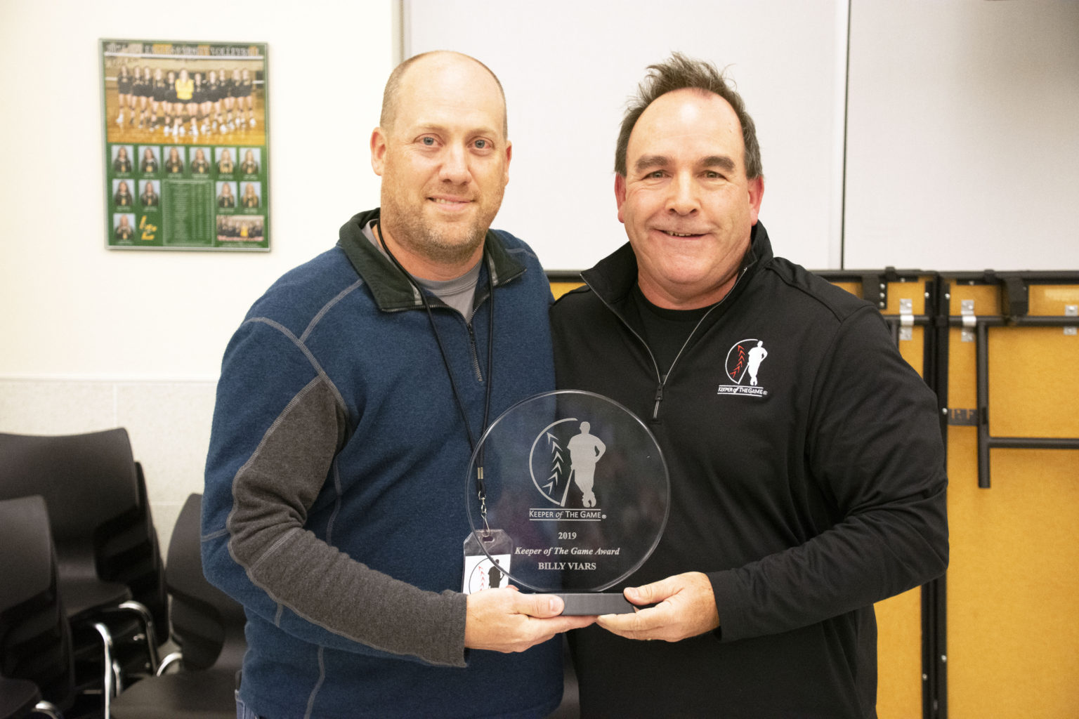 Viars named 2019 Keeper of The Game Award winner « Keeper of The Game
